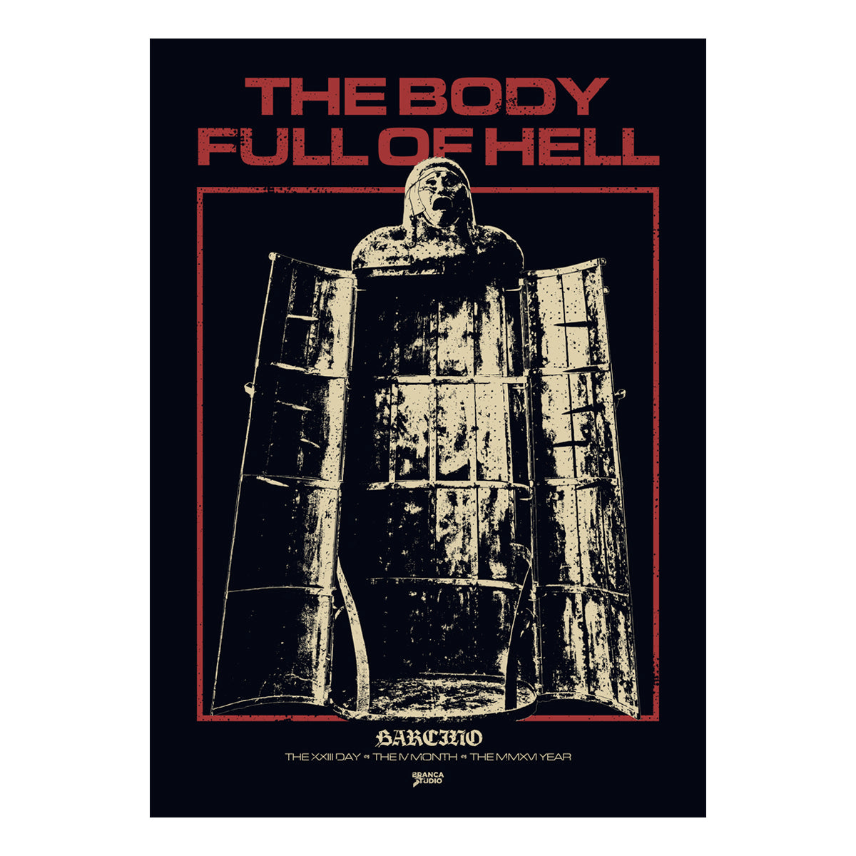 THE BODY + FULL OF HELL - Barcelona 2016 – Branca Studio