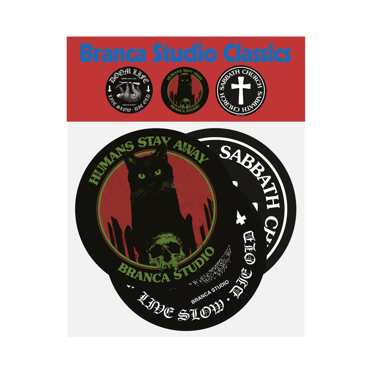 BRANCA CLASSICS - Sticker Pack – Branca Studio
